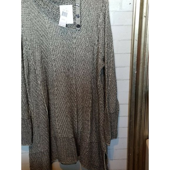 eight eight eight | Sweaters | Eight Eight Eight Womens Plus Gray ...